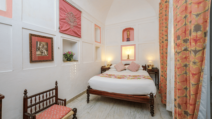 Moti Mahal - Garden View | Neemrana Fort-Palace - 15th Century
