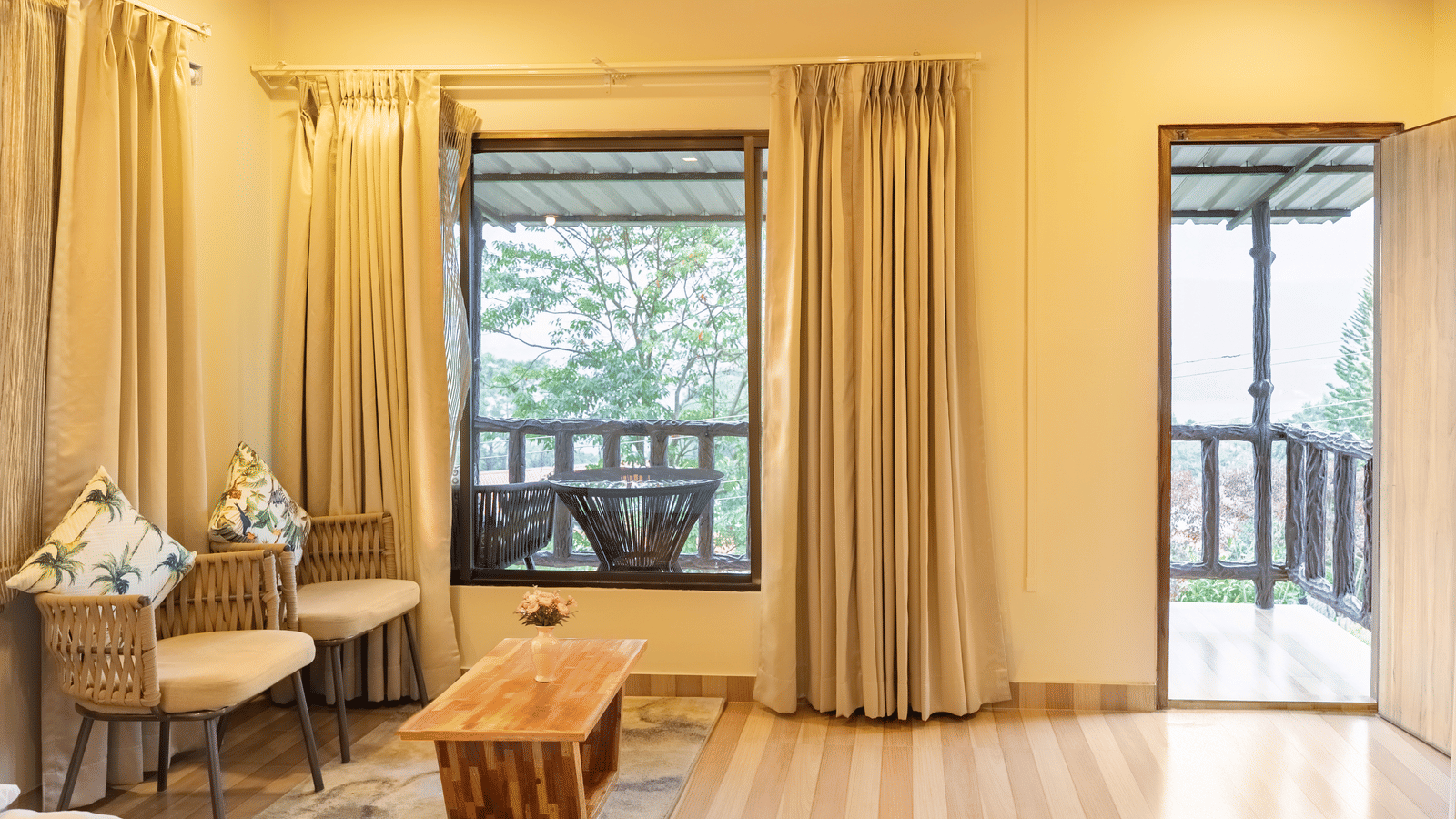 Cottage with Lake View & Balcony | La Nicholas Resort, Shillong | Where ...