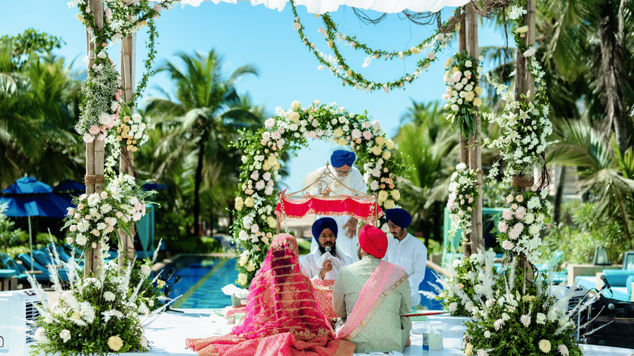 Pool Deck | Azaya Beach Resort Goa | Wedding Venue in Goa