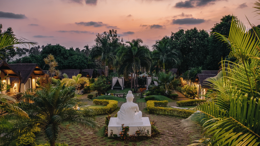 Resorts in Goa with Sunset Views | Stone Wood Resort Mandrem