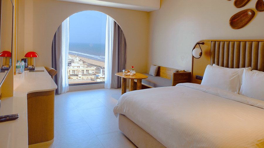 Sea View Room (Side View) | Swosti Premium Beach Resorts, Puri