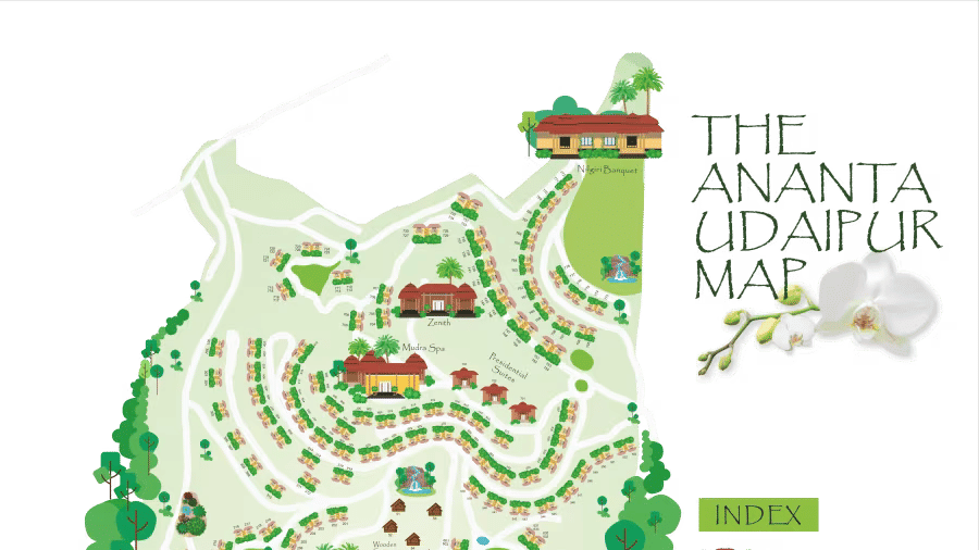 Map | Ananta Hotels & Resorts