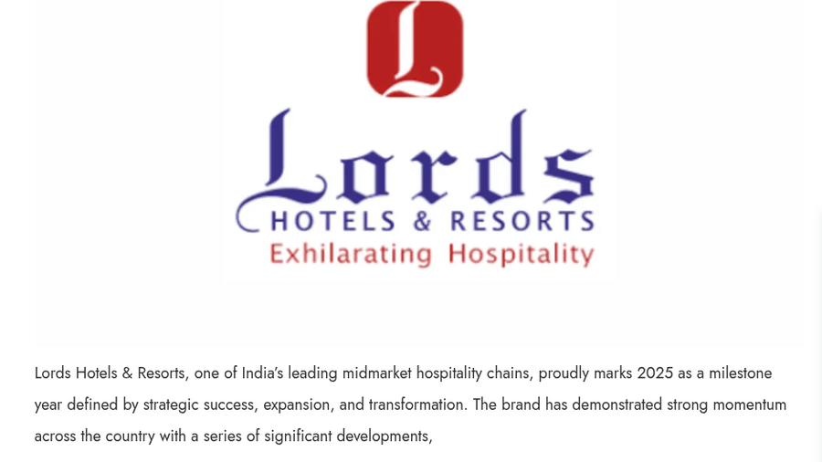 Lords Hotels & Resorts Marks 2025 | Lords Hotels & Resorts