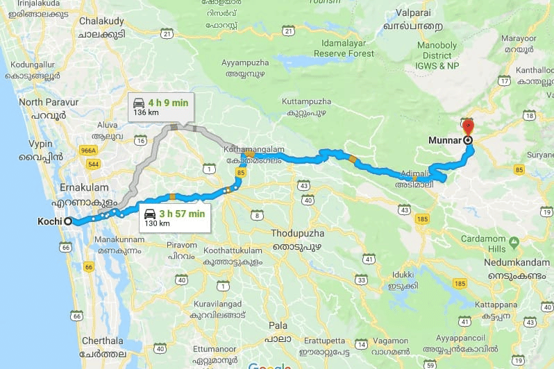 Kochi to Munnar Travel Guide | Fragrant Nature Hotels & Resorts