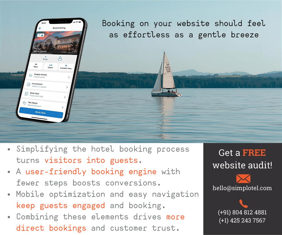 Simplify Hotel Booking Journey to Boost Conversions
