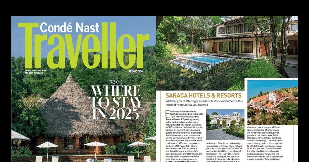 Saraca Hotel Lucknow | Luxury Heritage Hotel in Lucknow