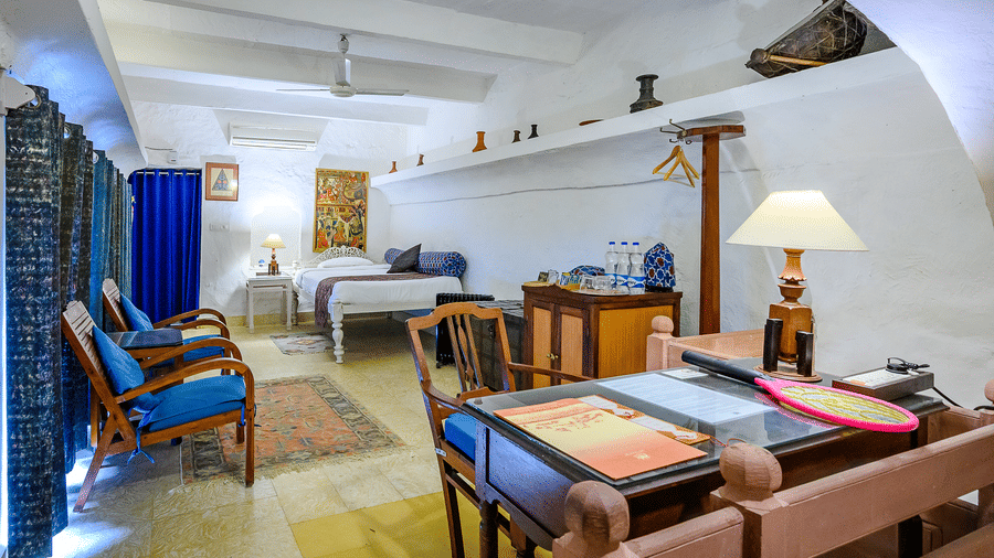 Naqqar Khana Mahal - Village View | Hill Fort-Kesroli - 14th Century, Alwar