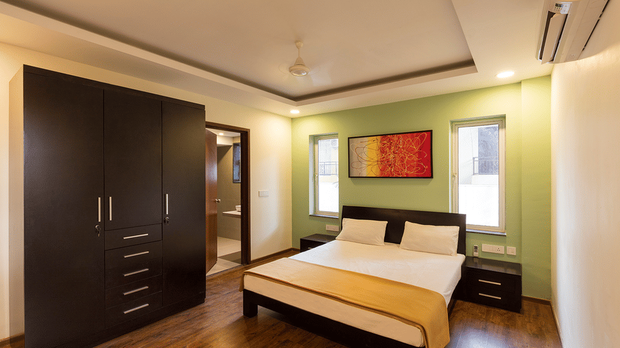 Rooms | The Eternal Wave Goa | Service Apartment near Baga Beach