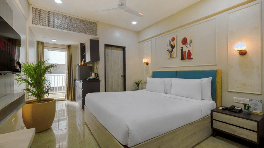 Studio Deluxe King | Stay in Jaipur | Budget Serviced Residences in Jaipur