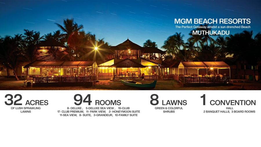 Contact Us | Resort in Muthukadu | MGM Beach Resorts